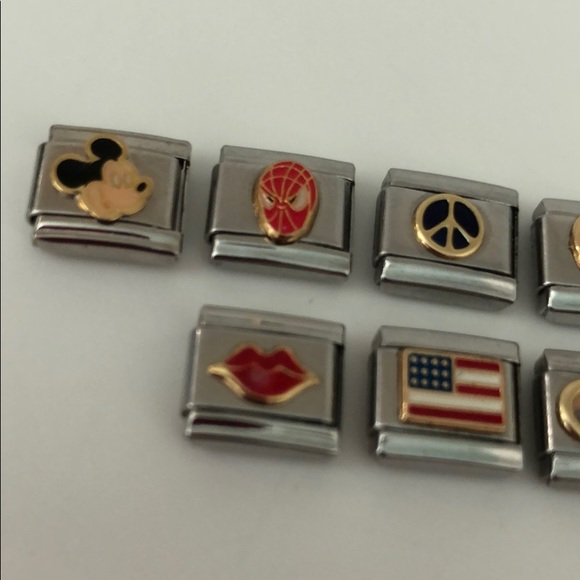 NOMINATIONS | Jewelry | Italian Charms Stainless Steel Manuel Zedpasant ...